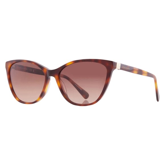 Longchamp | Accessories | Longchamp Brown Gradient Cat Eye Ladies ...
